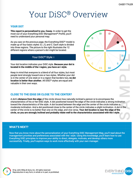Everything DiSC Management Profile | DiSC-Assessments