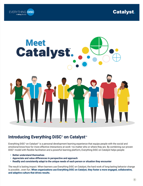 Everything DiSC Catalyst Facilitation Kit | DiSC-Assessments